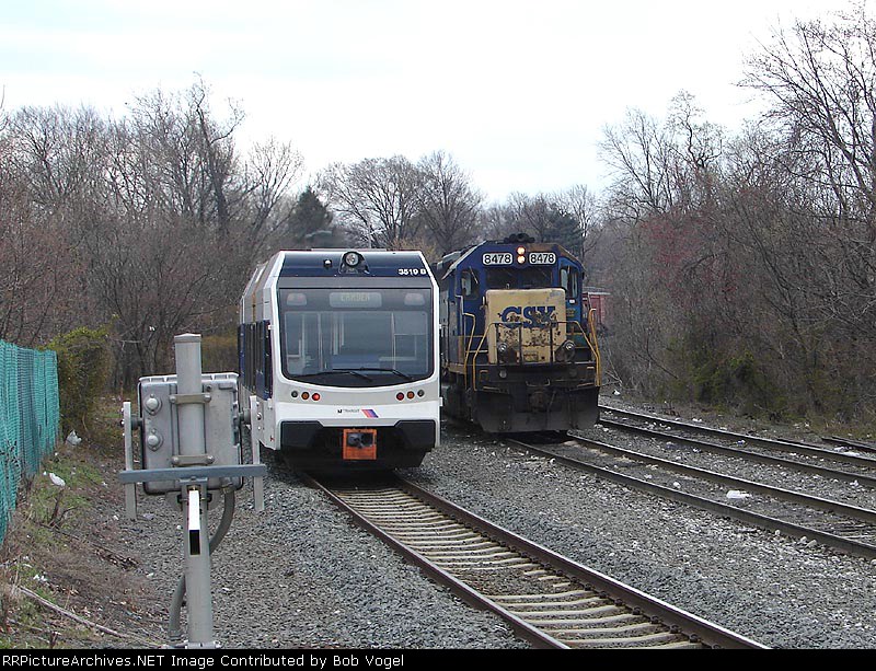NJT 3519 & CSX 8478